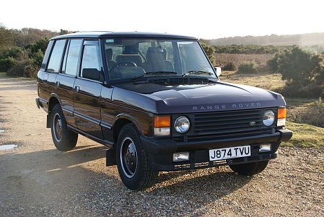 Range Rover Vogue Auto | Hire a Classic Vintage British Car | Hampshire, UK